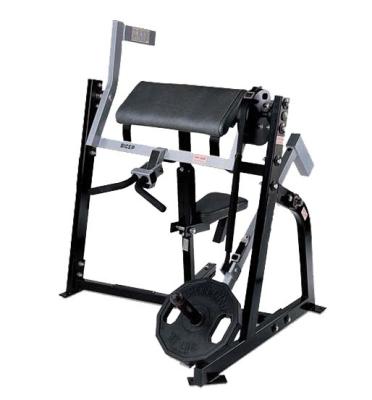 China Atualize sua rotina de exercícios com 1200*1300*1200mm Plate Loaded Seated Biceps Machine à venda