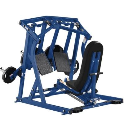China Estilo de treino de ginástica placa carregada Iso lateral pressão perna Quads perna extensão máquina curl à venda