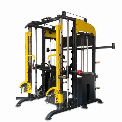 Cina Attrezzature per palestra 3d Smith Machine con Leg Press Gym Center Colore opzionale selezionabile in vendita