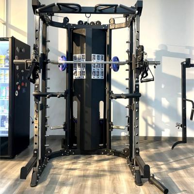 Cina Attrezzature per palestre commerciali Multifunzionale Smith Machine Rack con logo personalizzato in vendita