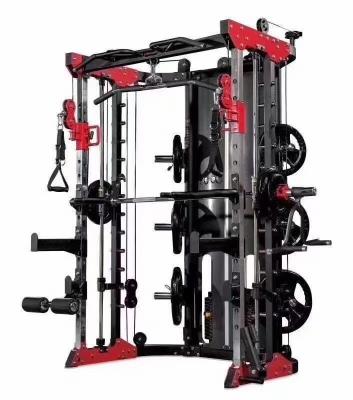 Cina 2023 Progettato Multifunzionale Gimnasio HOME Smith Machine per l'allenamento di resistenza unisex in vendita