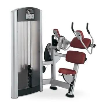 Cina Strength Training Pin caricato seduto abdominale Crunch Machine con resistenza regolabile in vendita