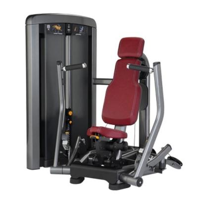 China Verstelbare zittende borstpress voor armen, schouders en rugtraining 220 kg capaciteit Te koop