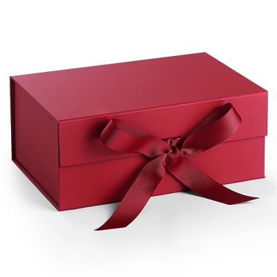 Κίνα Προσαρμοσμένο πολυτελές χαρτί συσκευασία κουτί μαγνητικό αναδιπλούμενο μαγνητικό κουτί δώρο μεσαίο προς πώληση
