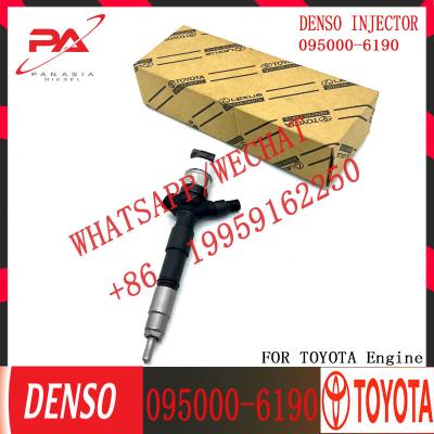 China Common Rail Fuel Injector 23670-09060 23670-0L010 095000-6190 for Diesel Engine 2KD-FTV D4D for sale