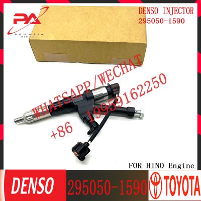 China Inyector diesel original 295050-1590 para el inyector de tren común 23670-E0590 para el motor P11 en venta