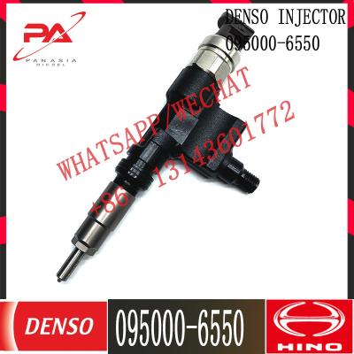 Cina iniettore comune 23670-E0190 dell'iniettore 095000-6550 della ferrovia per l'iniettore di combustibile diesel di HINO 300 N04C-TY 095000-6550 23670-E0190 in vendita