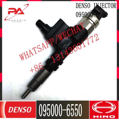 Cina iniettore comune 23670-E0190 dell'iniettore 095000-6550 della ferrovia per l'iniettore di combustibile diesel di HINO 300 N04C-TY 095000-6550 23670-E0190 in vendita