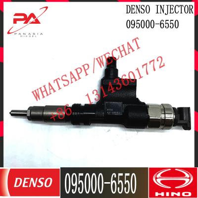 Cina iniettore comune 23670-E0190 dell'iniettore 095000-6550 della ferrovia per l'iniettore di combustibile diesel di HINO 300 N04C-TY 095000-6550 23670-E0190 in vendita