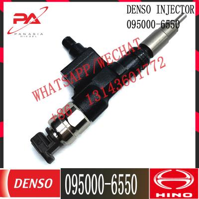 Cina iniettore comune 23670-E0190 dell'iniettore 095000-6550 della ferrovia per l'iniettore di combustibile diesel di HINO 300 N04C-TY 095000-6550 23670-E0190 in vendita