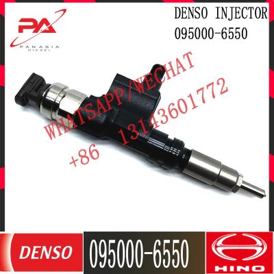 Cina iniettore comune 23670-E0190 dell'iniettore 095000-6550 della ferrovia per l'iniettore di combustibile diesel di HINO 300 N04C-TY 095000-6550 23670-E0190 in vendita