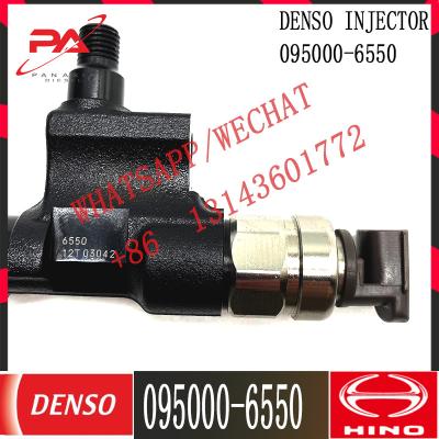 Cina iniettore comune 23670-E0190 dell'iniettore 095000-6550 della ferrovia per l'iniettore di combustibile diesel di HINO 300 N04C-TY 095000-6550 23670-E0190 in vendita