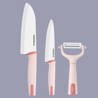 중국 MIDDIA의 3 조각의 지르코니아 세라믹 칼로 절단 경험을 향상 판매용