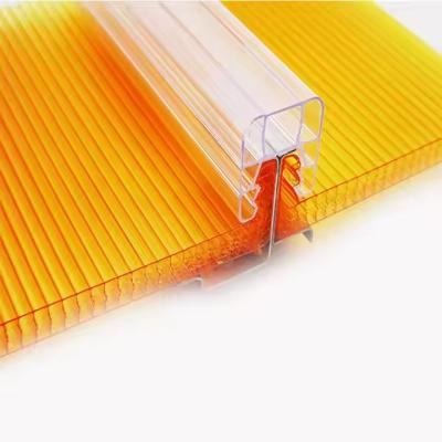 China Uv Blocking Danpalon U Lock Polycarbonate Roofing Sheet Hollow Plastic Sheets Sunroof For Eco-Friendly Building Materials for sale