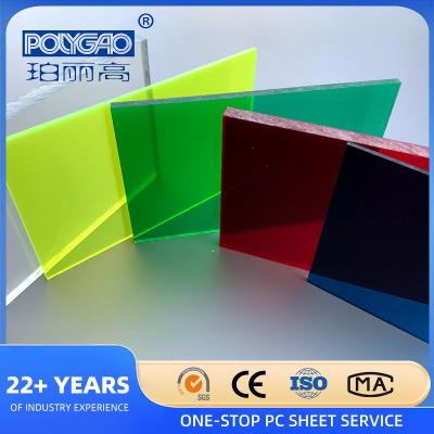 Cina Lastre per tetto in policarbonato colorato da 16 mm con garanzia di oltre 5 anni per applicazioni edili esterne in vendita