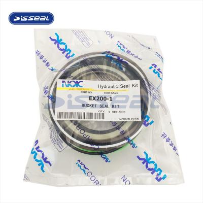 Cina EX200-1 materiale dell'unità di elaborazione della guarnizione della benna dell'escavatore PTFE NBR per l'industriale in vendita