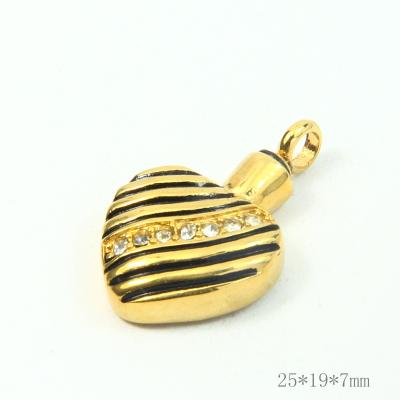 China Fashion New Unique Design Stainless Steel Perfume Bottle Chain Necklace Pendant LPP33-2 for sale