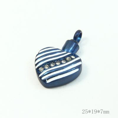 China Fashion New Unique Design Stainless Steel Perfume Bottle Chain Necklace Pendant LPP33-4 for sale
