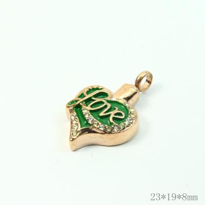China Fashion New Unique Design Stainless Steel Perfume Bottle Chain Necklace Pendant LPP26-2 for sale
