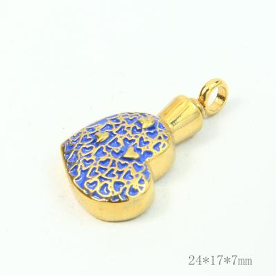 China Fashion New Unique Design Stainless Steel Perfume Bottle Chain Necklace Pendant LPP39-3 for sale