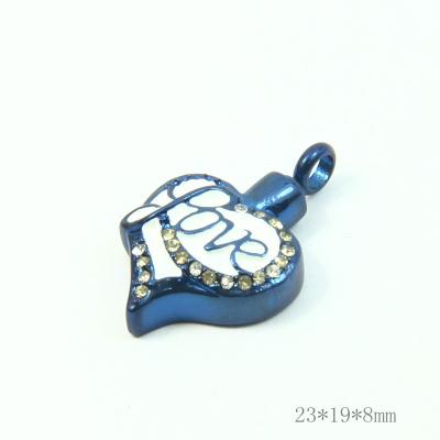 China Nuevo colgante único LPP26-6 del collar de la cadena de la botella de perfume del acero inoxidable del diseño de la moda en venta