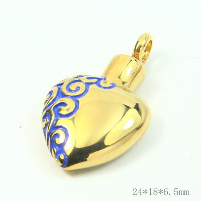 China Fashion New Unique Design Stainless Steel Perfume Bottle Chain Necklace Pendant LPP24-7 for sale