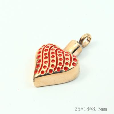 China Nuevo colgante único LPP35-5 del collar de la cadena de la botella de perfume del acero inoxidable del diseño de la moda en venta