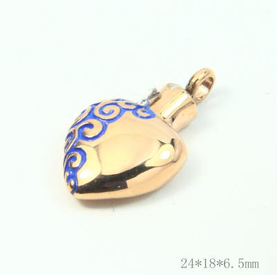 China Nuevo colgante único LPP24-4 del collar de la cadena de la botella de perfume del acero inoxidable del diseño de la moda en venta