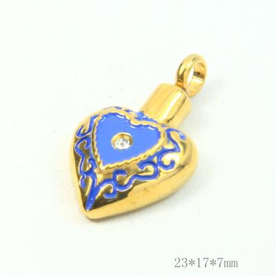 China Nuevo colgante único LPP32-1 del collar de la cadena de la botella de perfume del acero inoxidable del diseño de la moda en venta