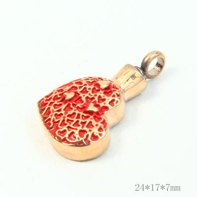 China Nuevo colgante único LPP39-4 del collar de la cadena de la botella de perfume del acero inoxidable del diseño de la moda en venta