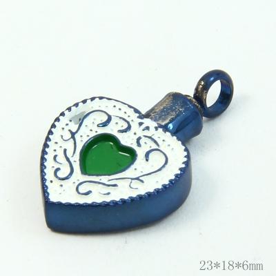 China Nuevo colgante único LPP42-1 del collar de la cadena de la botella de perfume del acero inoxidable del diseño de la moda en venta