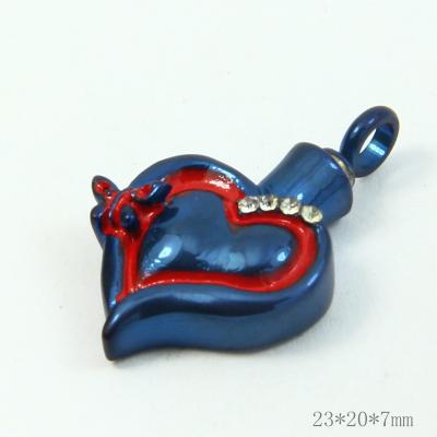 China Nuevo colgante único LPP46 del collar de la cadena de la botella de perfume del acero inoxidable del diseño de la moda en venta