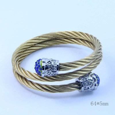 China Brazalete estupendo LBX334-1 de la pulsera del acero inoxidable de la calidad 316L de la moda superior en venta