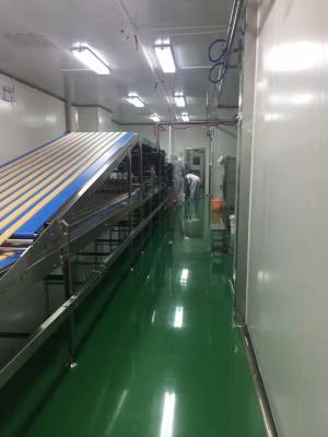 Chine équipement de cuisson de refroidissement de gâteau de couche de feuille du convoyeur 350kg/h de 15m à vendre