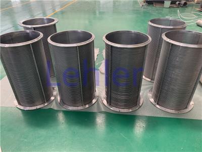 Chine Écrans de fil de cale de traitement des eaux usées fente 360 x 660mm de 200 microns à vendre