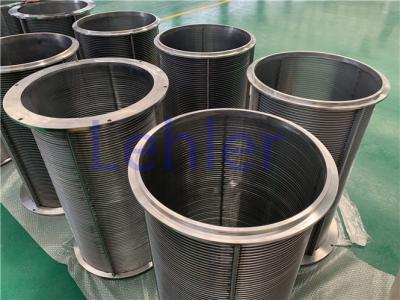 Chine Écrans de fil de cale de traitement des eaux usées fente 360 x 660mm de 200 microns à vendre
