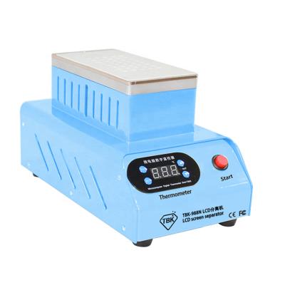Cina TBK 988N ha costruito in tavola LCD del riscaldamento della temperatura costante di manutenzione del doppio della pompa del separatore multi telefono cellulare di funzione in vendita
