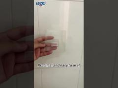 Porte-savon auto-adhésif en acier distributeur de porte-éponge accessoire de salle de bain porte-savon mural
