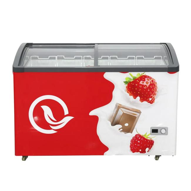 Ice cream display cabinet
