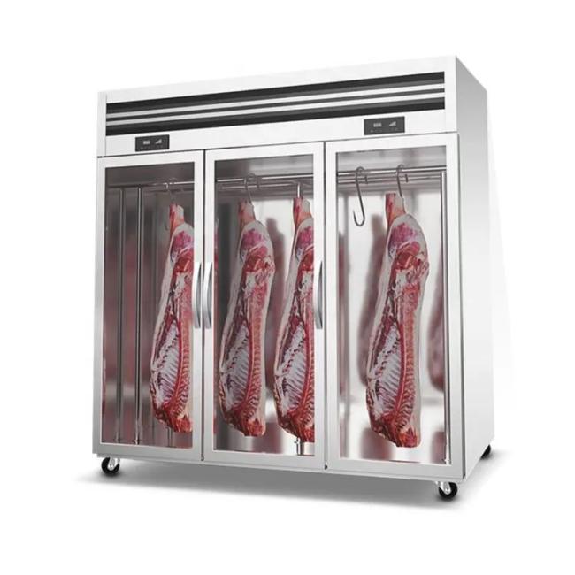 Meat hanging cabinet