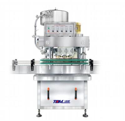 China Krachtige lineaire capping machine met 1,5 kW stroomverbruik Te koop