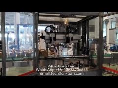 automatic two heads tracking type capping machine for different bottle