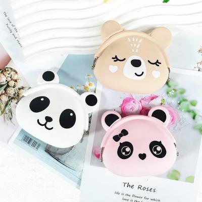 중국 Waterproof Colorful Silicone Pencil Pouch Aesthetic Portable Pen  Bag Stylish Office School Supplies Christmas Gift 판매용