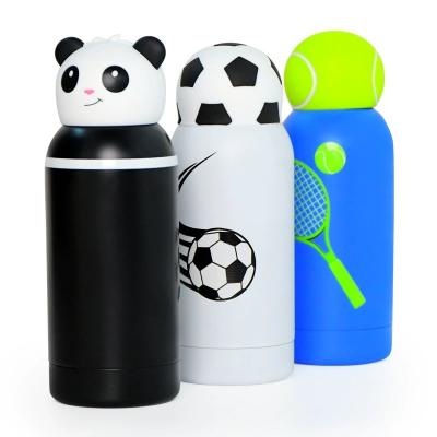 China Cartoon Kids Bestie Bottle Insulated Stainless Steel Water Bottle With Detachable Soft Head Fun Drinking For Kids, Flexible Reusable Straw 16 Ounce for sale