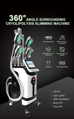 China A cavitação remove a máquina Cryolipolyse do emagrecimento das celulites 360 40k de congelação gordos à venda