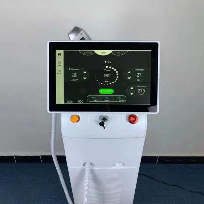 中国 専門のアルマのソプラノ氷レーザーの755nmレーザー ボディ毛の取り外し機械 販売のため