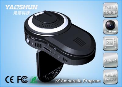 Cina Rivelatore del radar della macchina fotografica dell'automobile del CPU Ambarella dell'ABS e del metallo per l'allarme di BMW, di visione notturna e di velocità in vendita