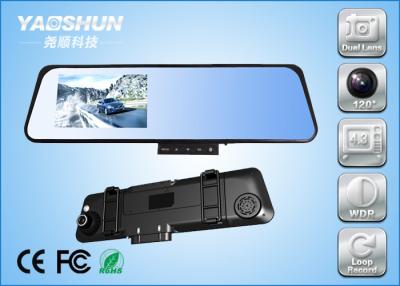 Cina Monitor dell'automobile dello specchietto retrovisore di TFT del G-Sensore 4,3 di compressione 1920x1080P con lo schermo LCD in vendita