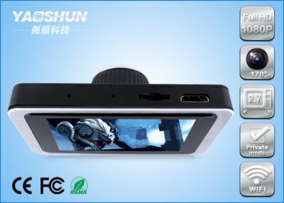 中国 CMOS レンズ HD 1080P WiFi のダッシュ カム広角 AIT 破片車 DVR のレコーダー 販売のため