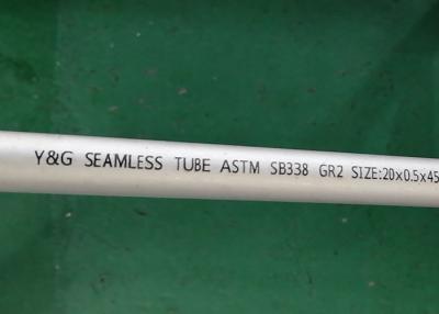 Китай Трубка Od 89mm титана Astm B338 Gr1 Gr2 безшовная продается